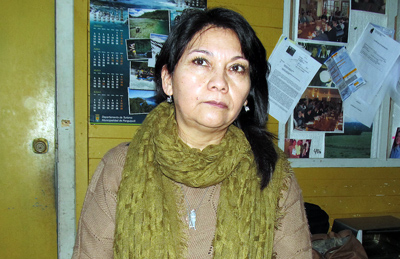 María Virginia Aillapan, Representante Asociación Comunal Mapuche Epu ...